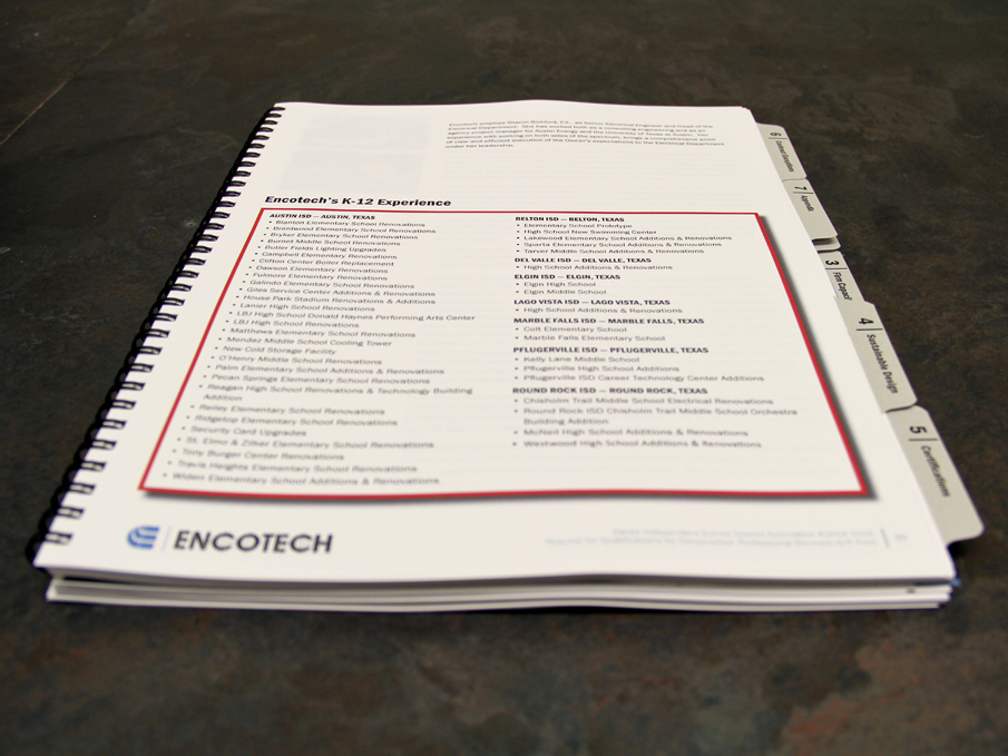 ENCOTECH Request for Qualifications - Nakevia Miller—Graphic Design