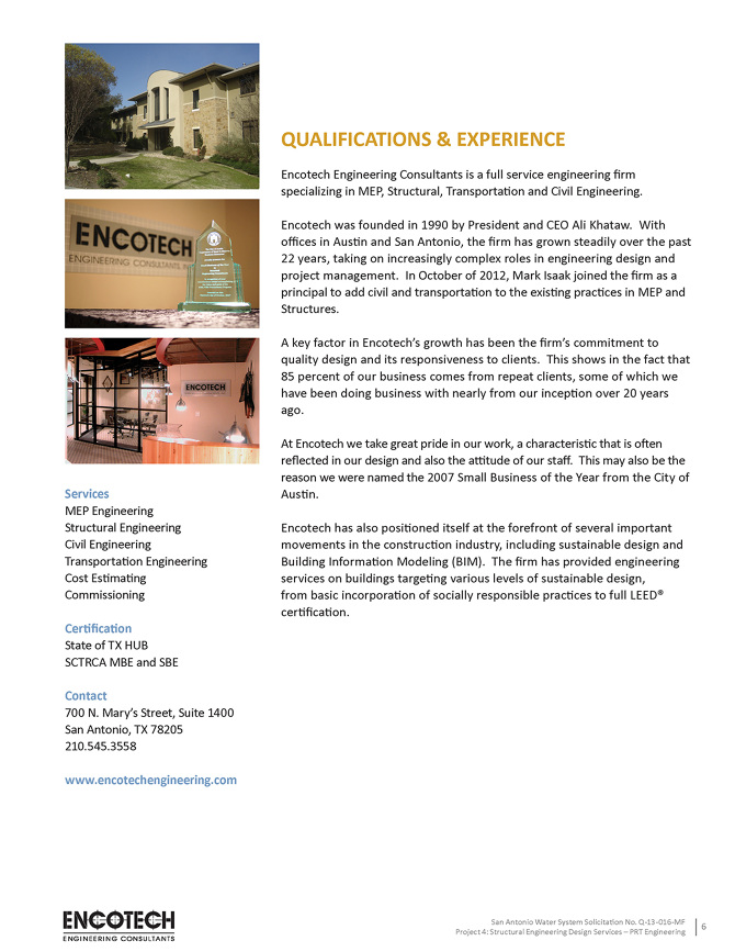 ENCOTECH Request for Qualifications - Nakevia Miller—Graphic Design