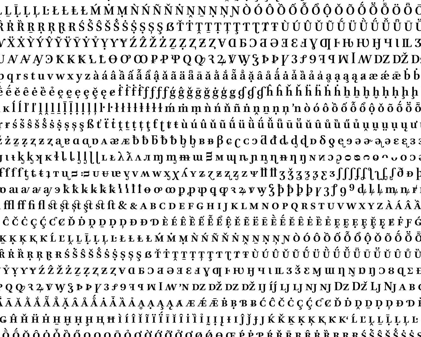 THE BRILL - Frenchtype