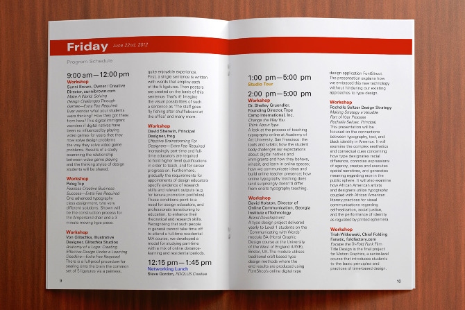 HOW Design Live Program Book - Clark Graphics