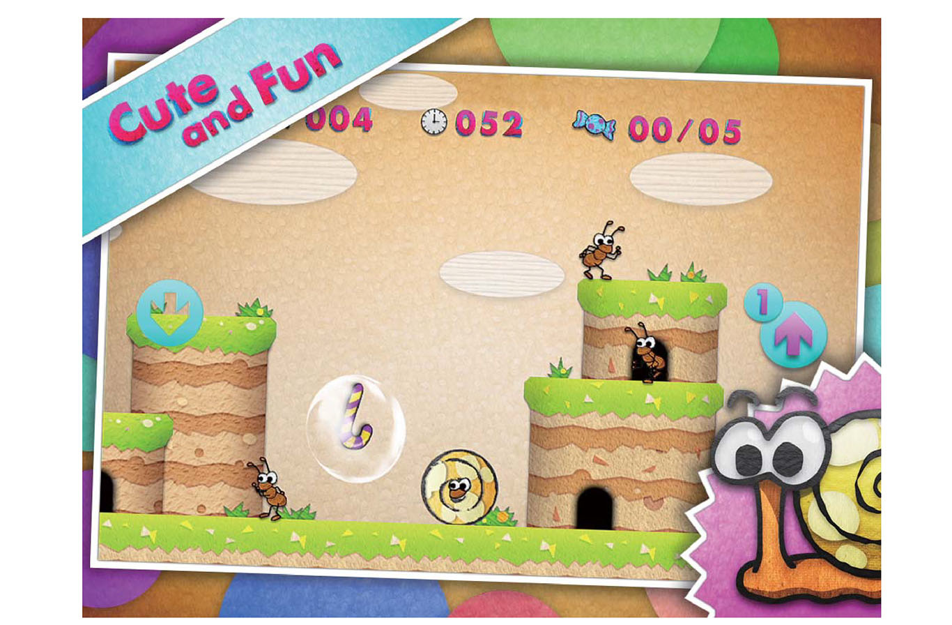 Turbo Snail -- Family, kids and action game. - fludot.co