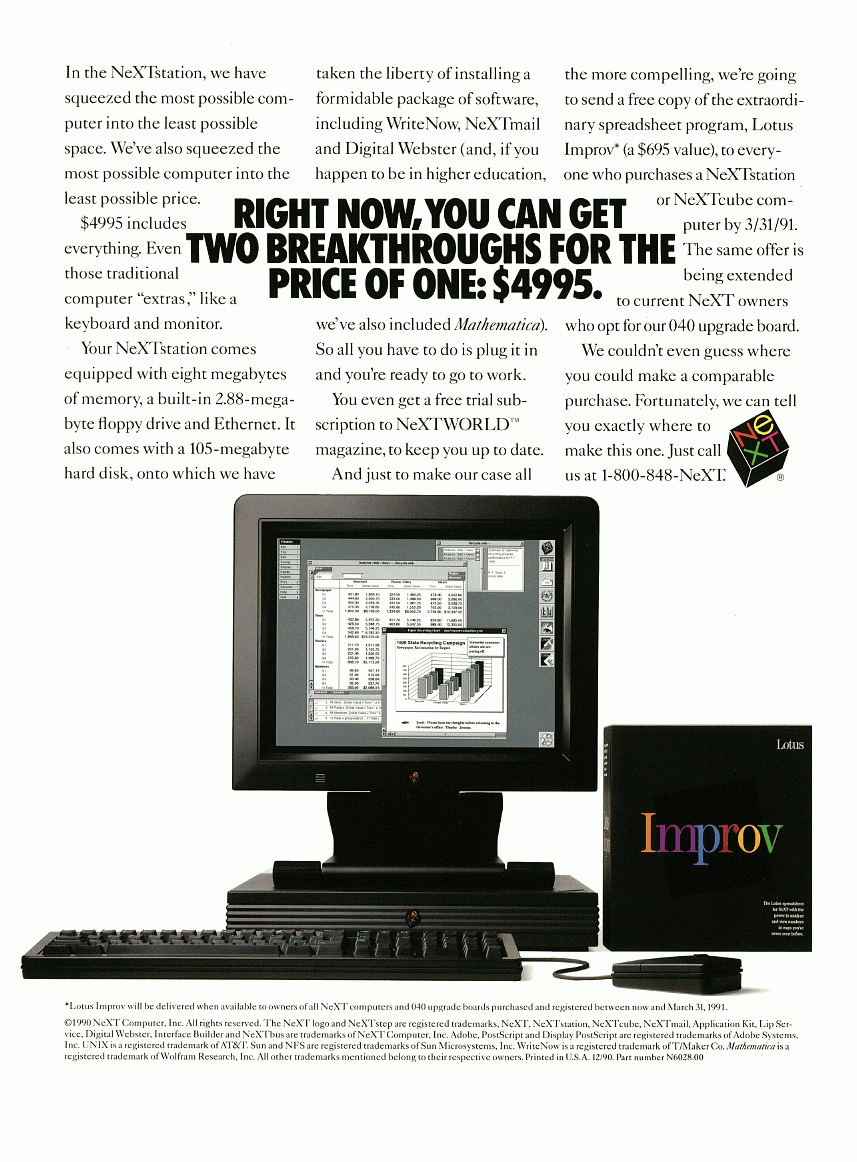 Next Computer Brochure - the FINDER files