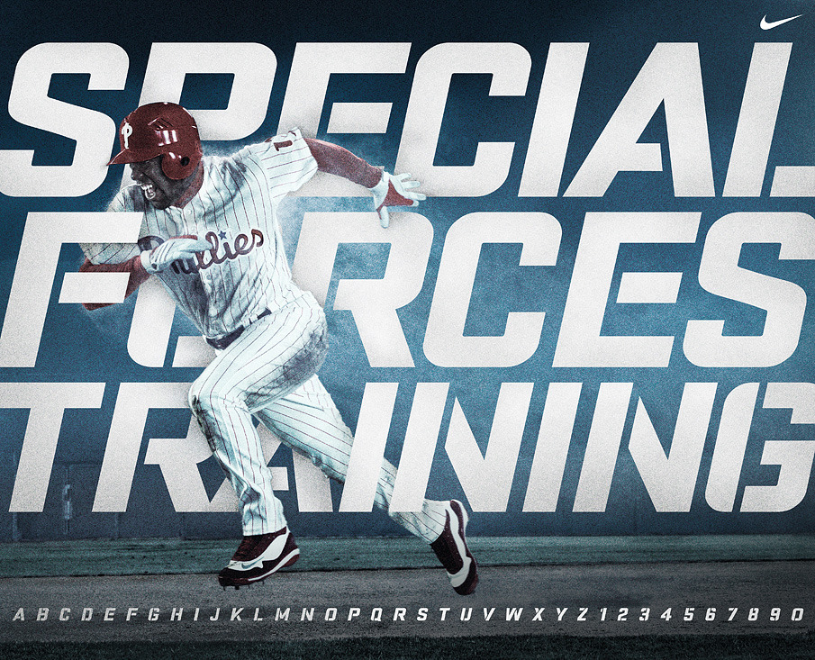 Nike Pro Typeface - steveharkin.com