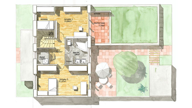 Das Atriumhaus - architekt robert lassenius