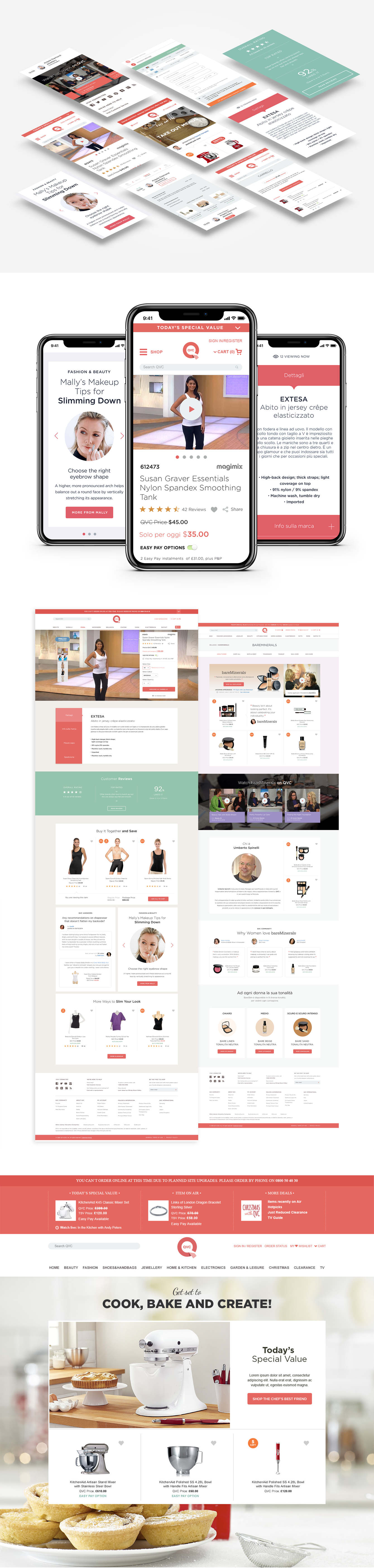 QVC Italy Redesign - guidodellipaoli