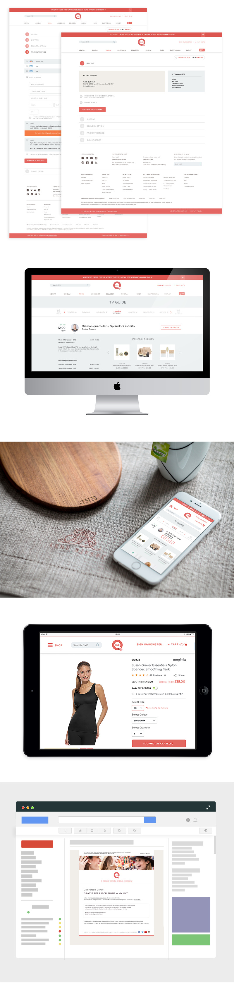 QVC Italy Redesign - guidodellipaoli