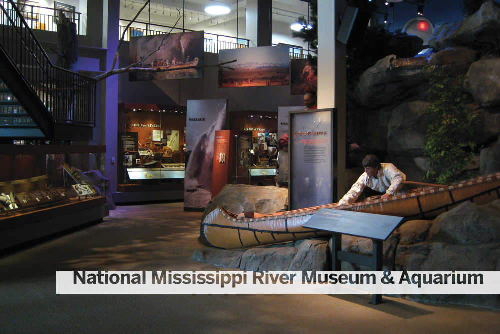 National Mississippi River Museum and Aquarium - The Musaic Design Group
