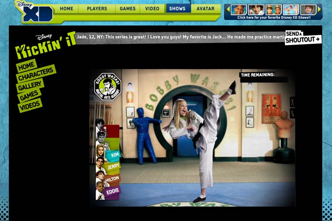 Kickin' It - Bobby Wasabi Academy - Ben Schoer Design