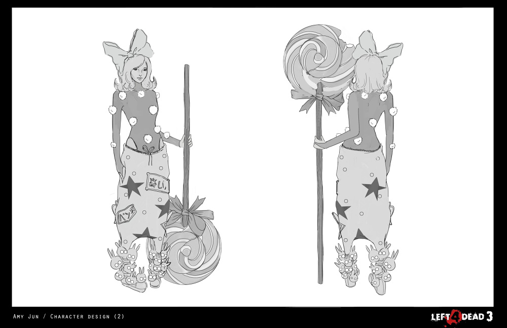 L4D Character Design - Amy Jun