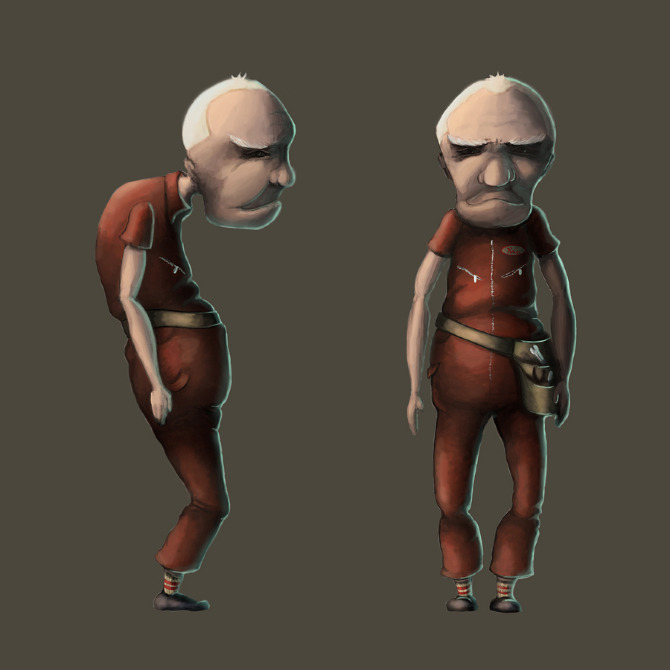 Mechanic: Character Design - Jessica Dillard Design Portfolio