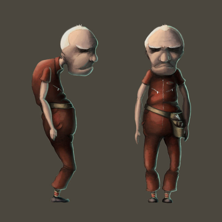 Mechanic: Character Design - Jessica Dillard Design Portfolio