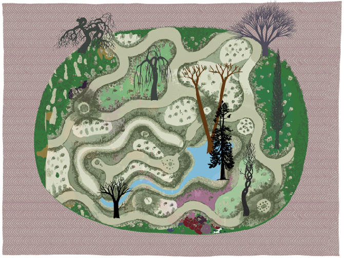 SERPENTINE GARTH - Jan Minne