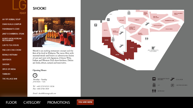 Touchscreen Floor Directory - ChrisDai Studio | Digital Design ...