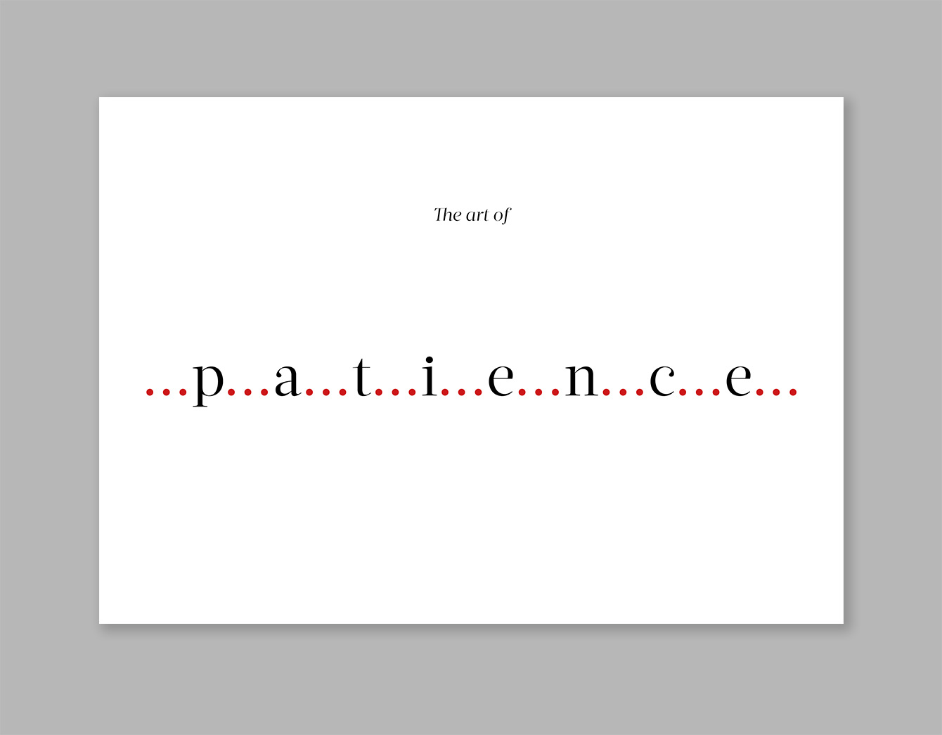 Semantic typography - valentina verc