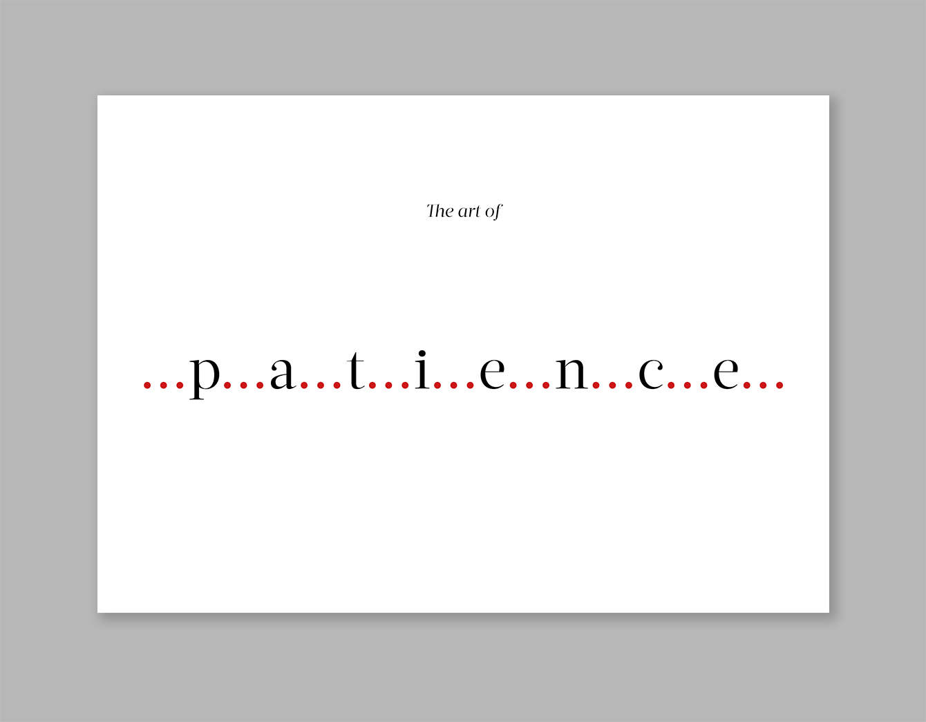 Semantic typography - valentina verc