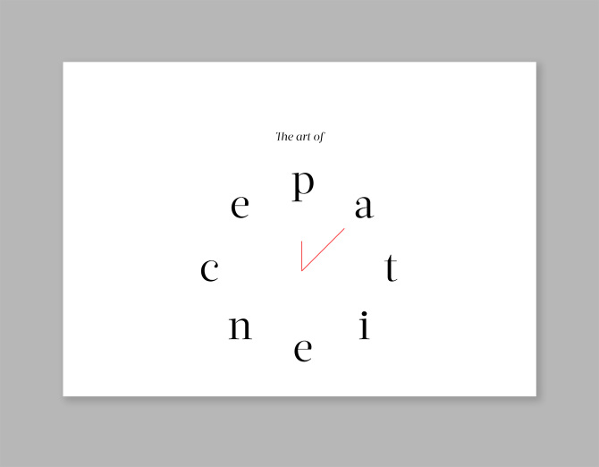 Semantic typography - valentina verc