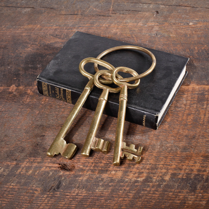 Brass Keys on Ring - Aesthetic Correlation