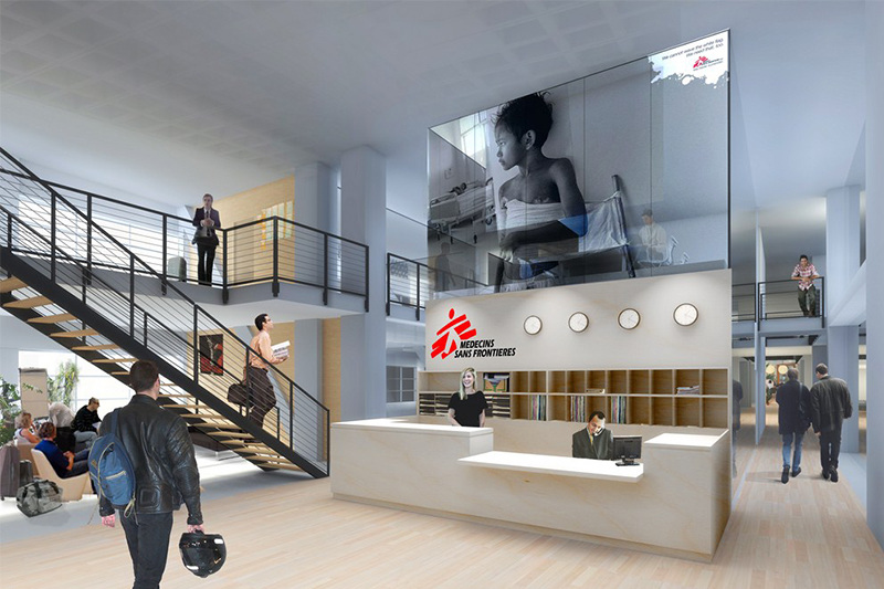 Un nouveau siège pour MSF - Raphaël Lescure