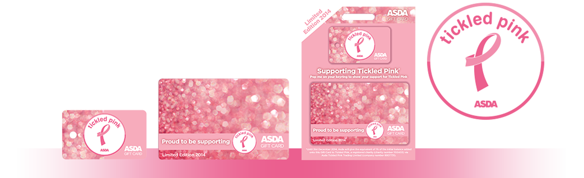 ASDA Tickled Pink: Rebrand - Paul Taylor Design