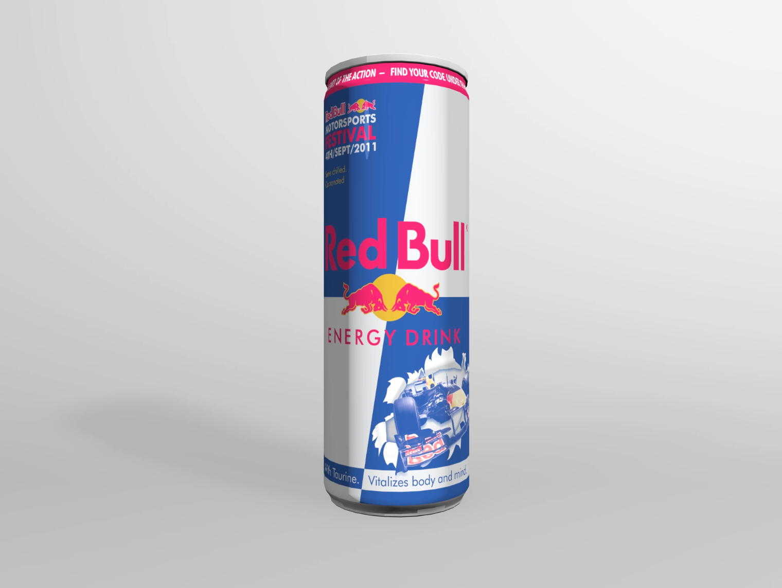 Red Bull : Can animation - siedlik