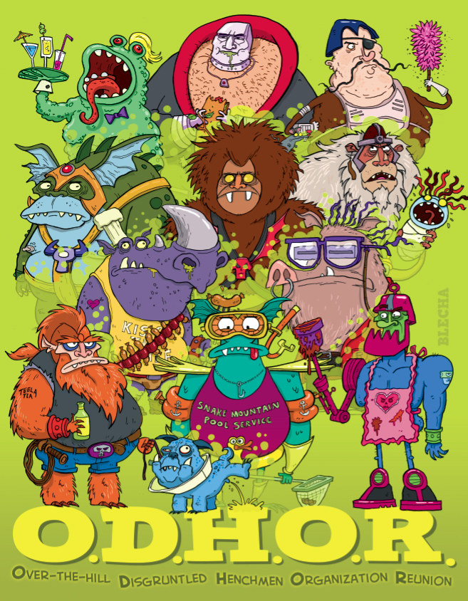 ODHOR - Aaron Blecha Illustration