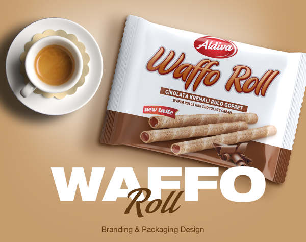 Wafer Roll Packaging Design - argun altaylı - Creative Solutions
