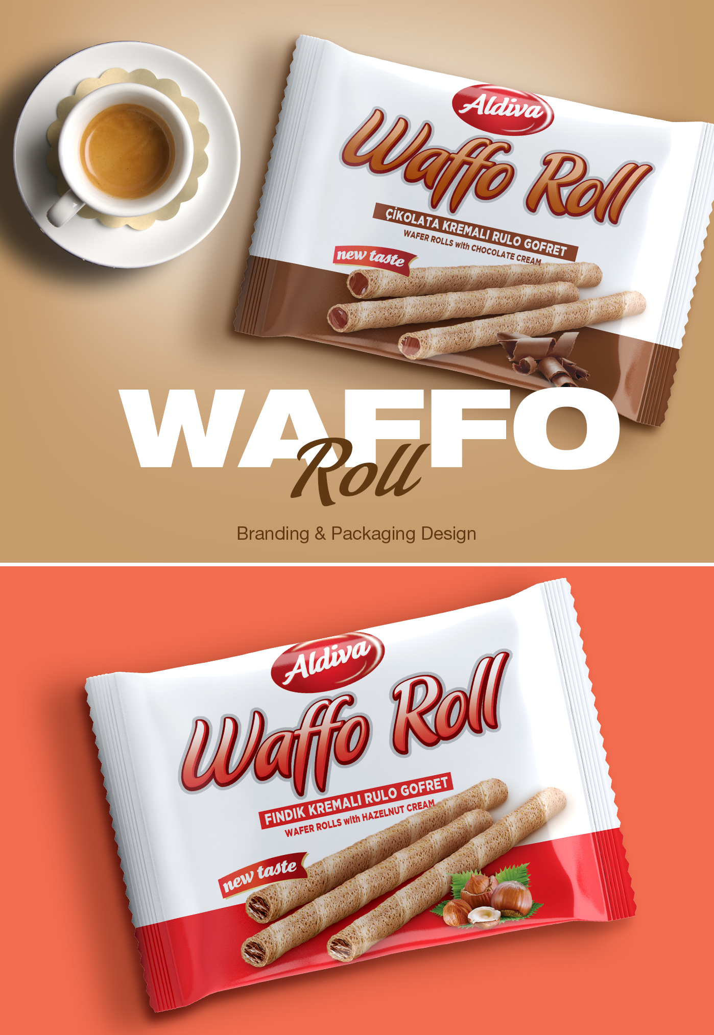 Wafer Roll Packaging Design - argun altaylı - Creative Solutions