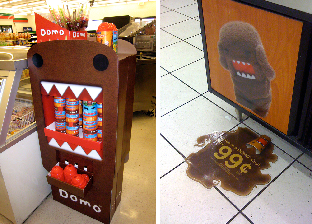 Domo Invades 7-Eleven - Craig Bradley :: Art Director
