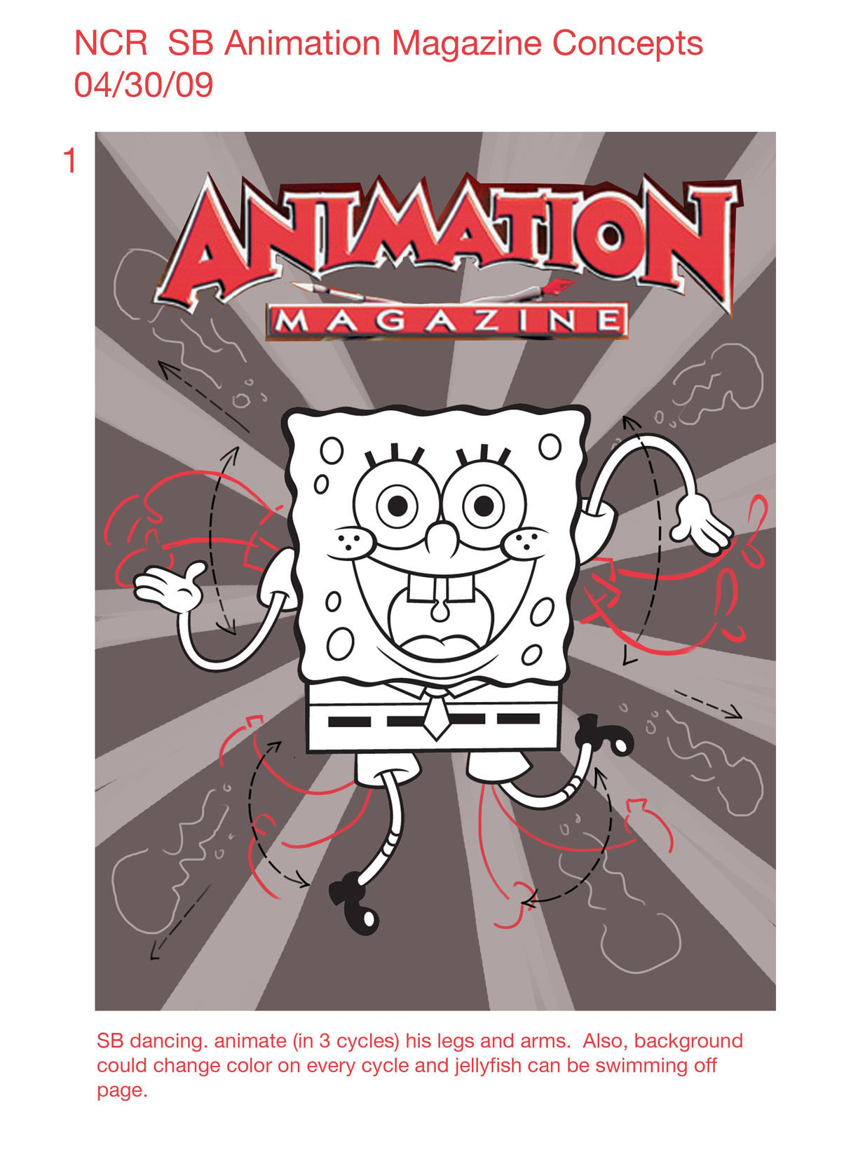 Nickelodeon | SB KEY ART- SpongeBob Animation Magazine Cover (digital ...