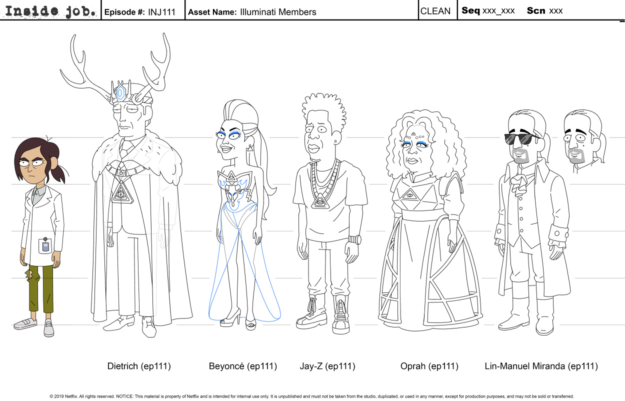 Inside Job | Character Design - Chris George