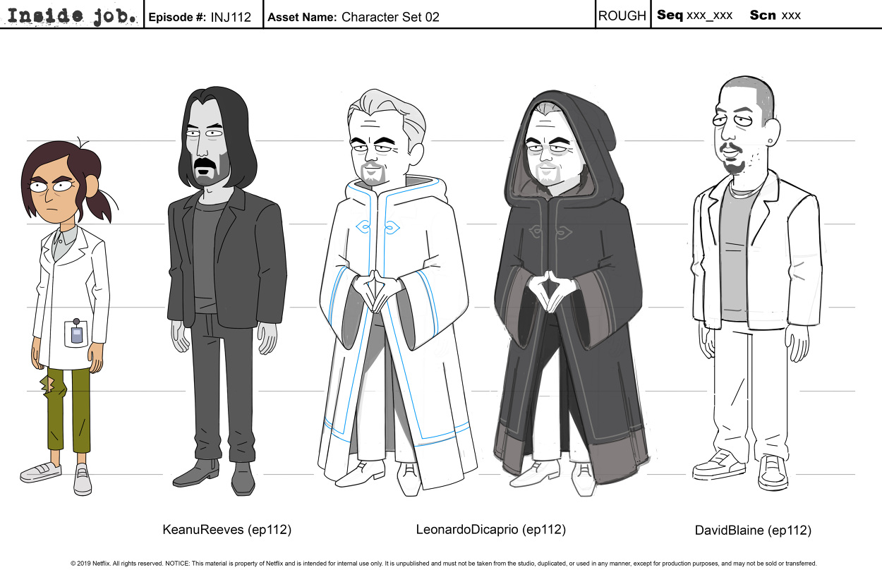 Inside Job | Character Design - Chris George
