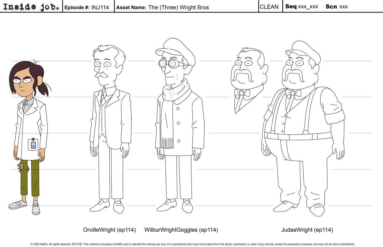 Inside Job | Character Design - Chris George