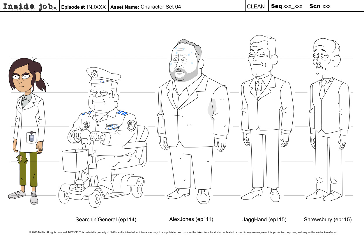 Inside Job | Character Design - Chris George