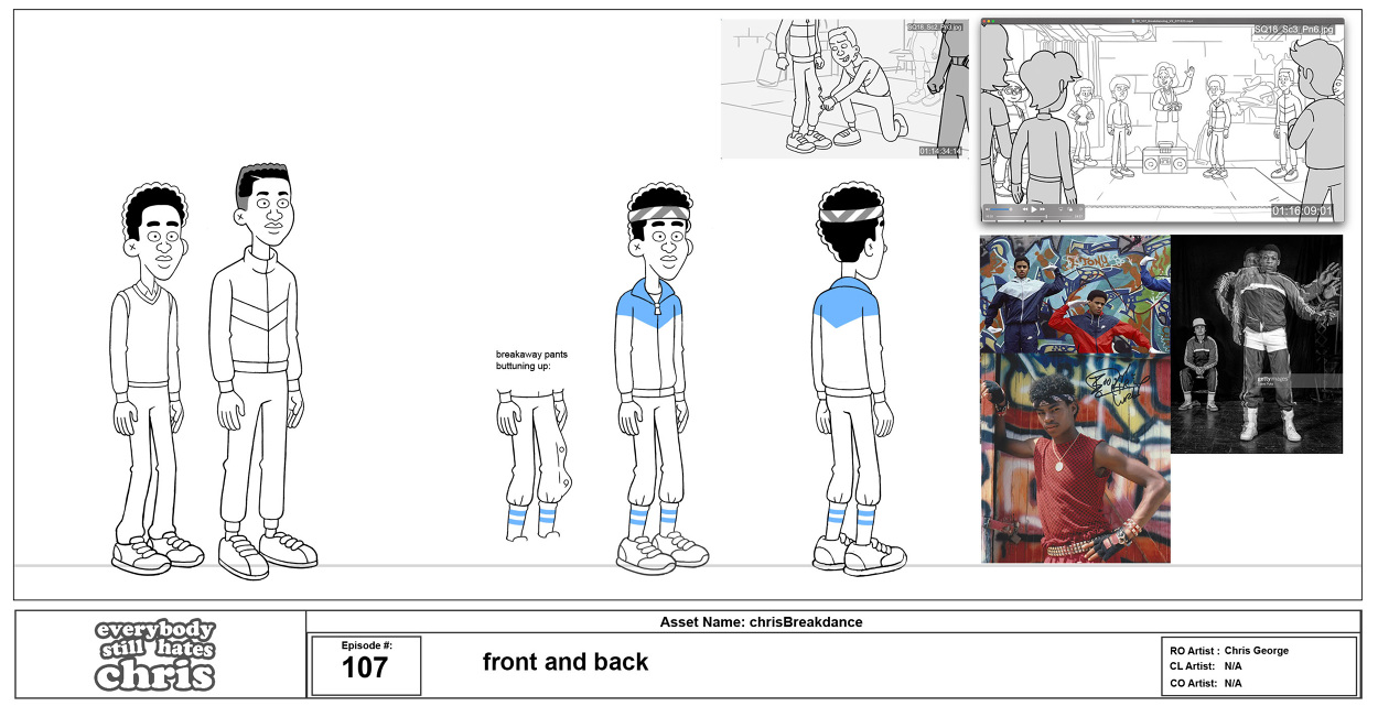 Everybody Still Hates Chris | Character Design - Chris George