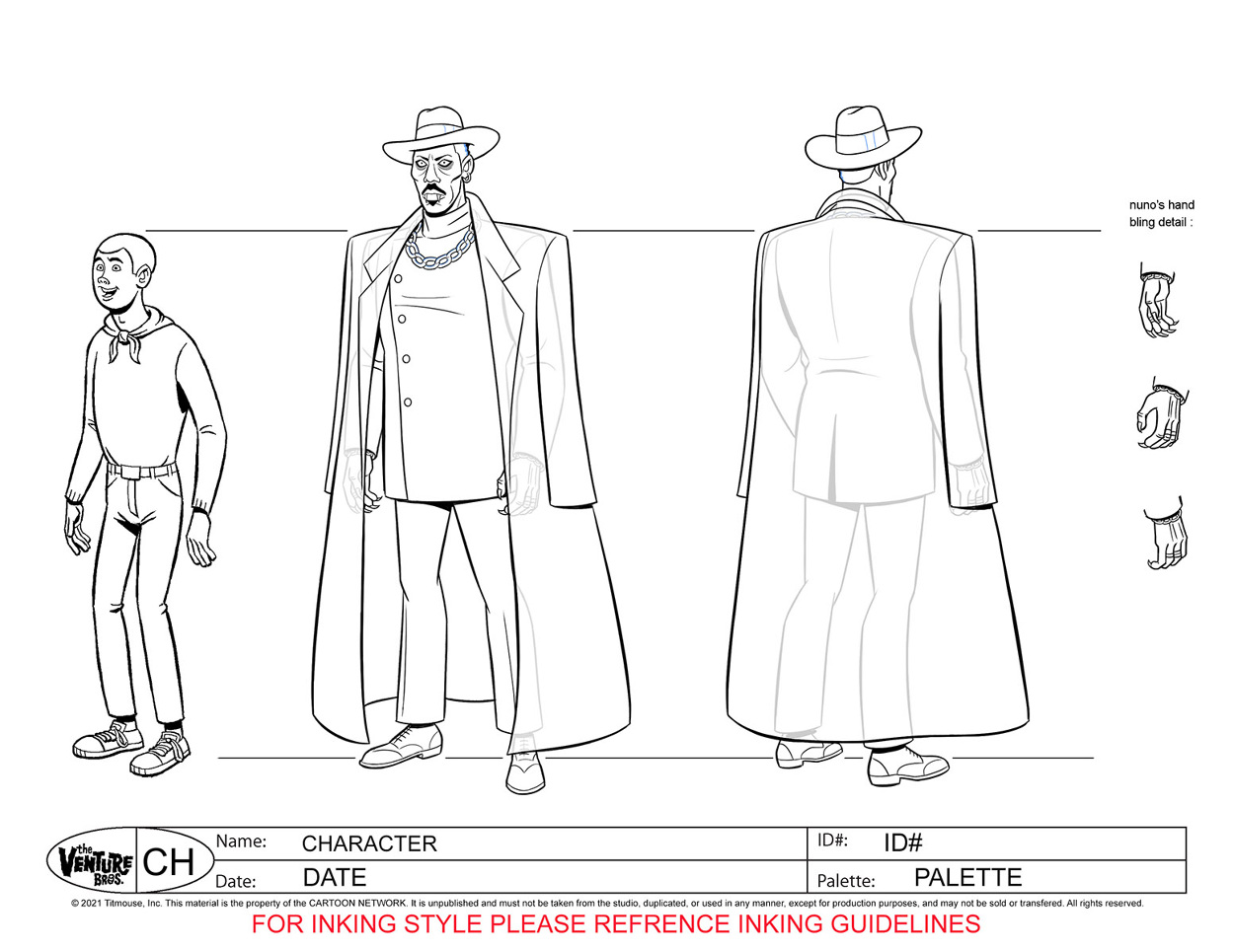Venture Bros Movie | Character Designs - Chris George