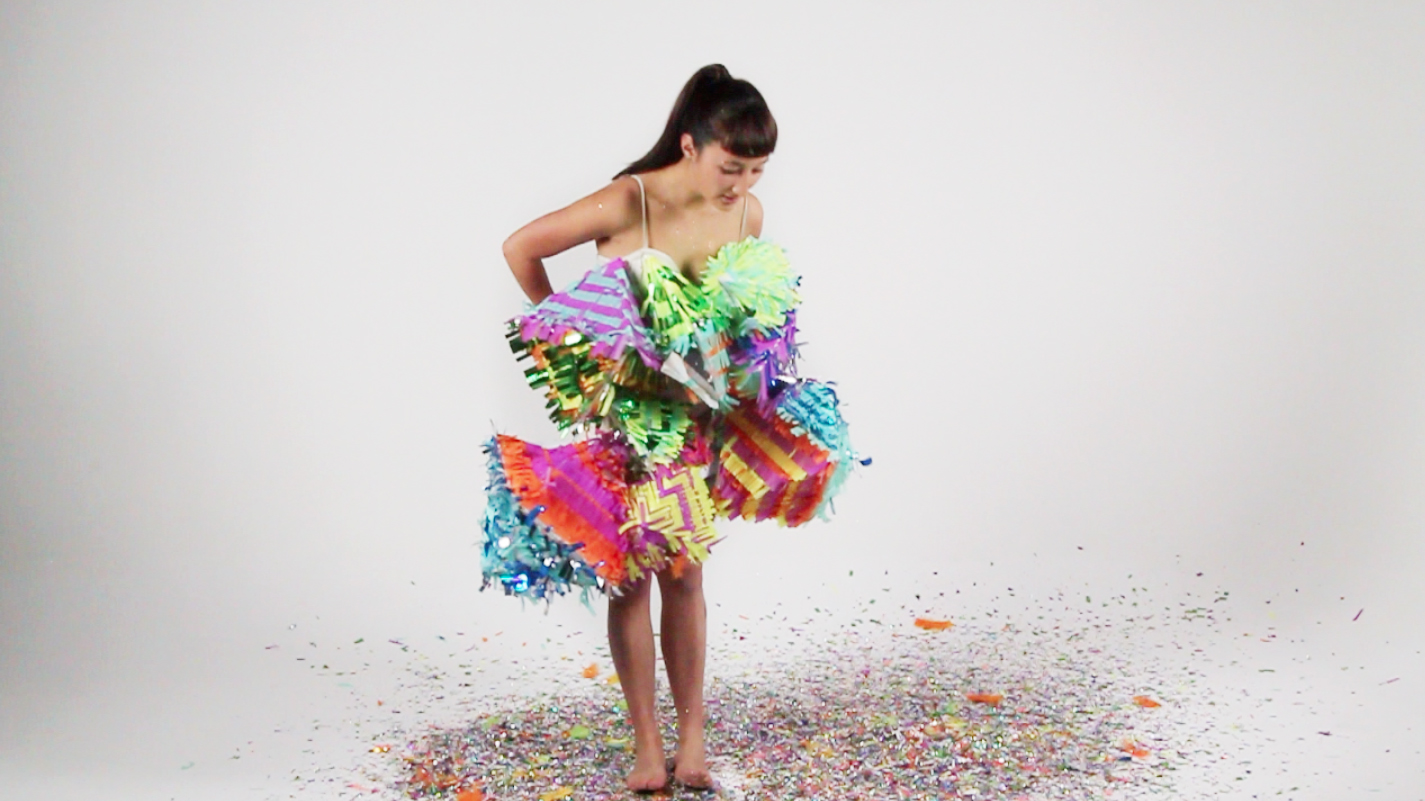 Confetti and more pinatas. - Michelle Gordon