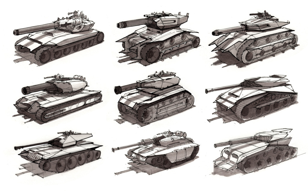 Video Game Vehicles - DRAWTHROUGH: the personal and professional work ...