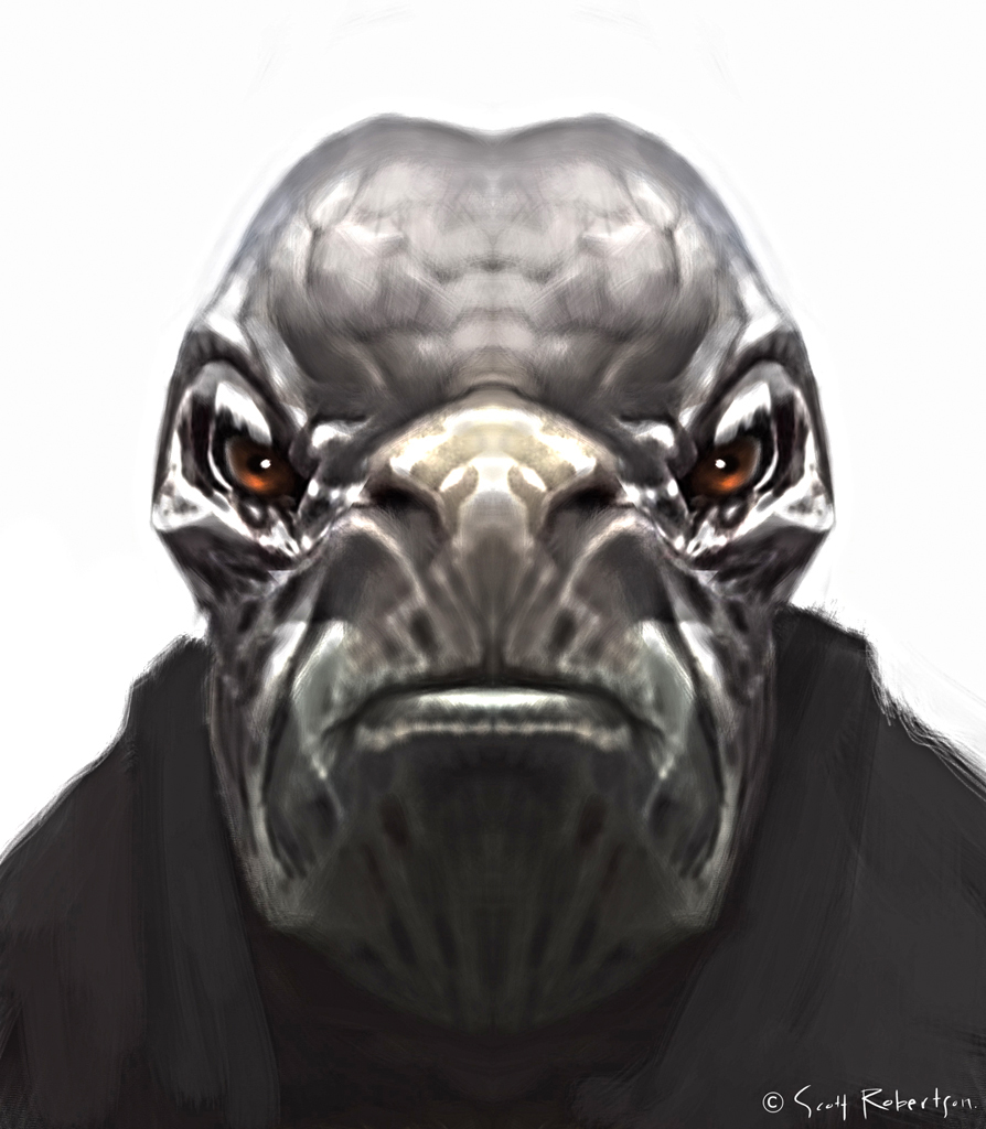 Alien Portrait Sketches - DRAWTHROUGH: the personal and professional ...