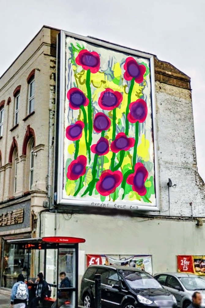 Public Art - Private Hoarding - Rupert Cole