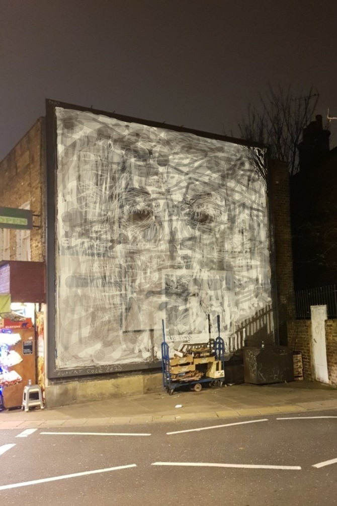 Public Art - Private Hoarding - Rupert Cole