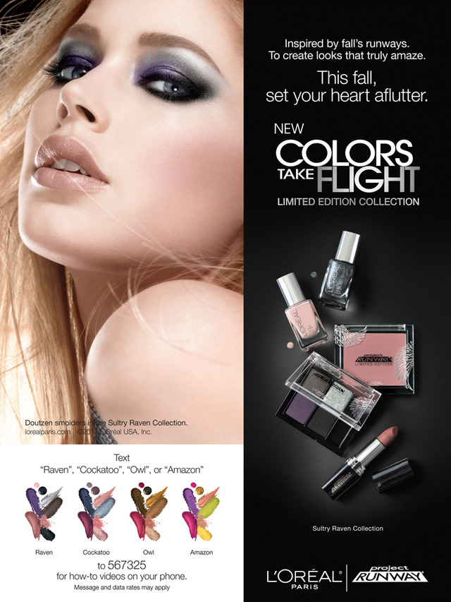 L'Oréal Paris Project Runway Ad - mattgradydesign