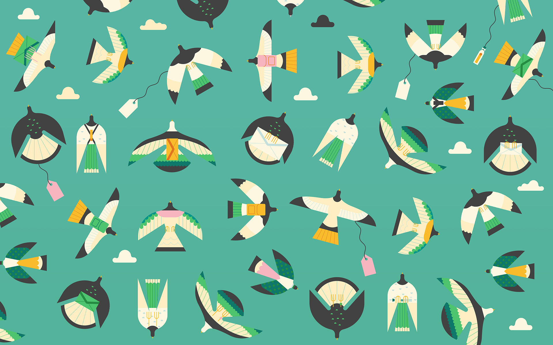 Google Meet - Owen Davey Illustration