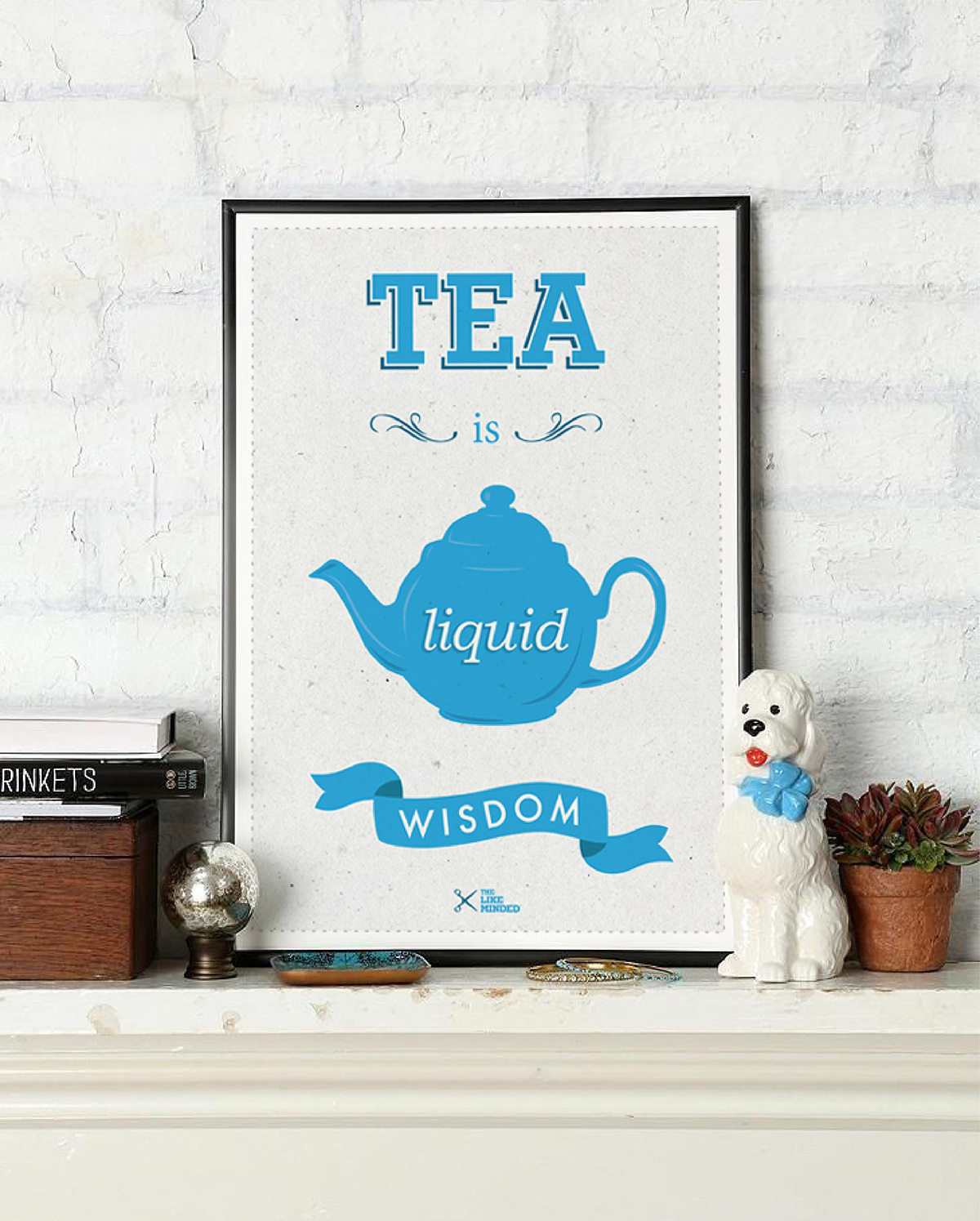Tea is Liquid Wisdom - nickbyrnedesign