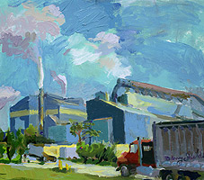 Barry Shields painting