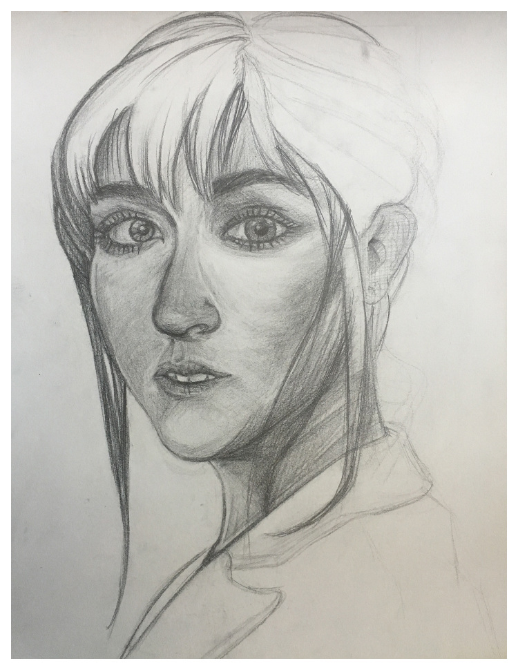 Pencil Drawing - Fred Lee