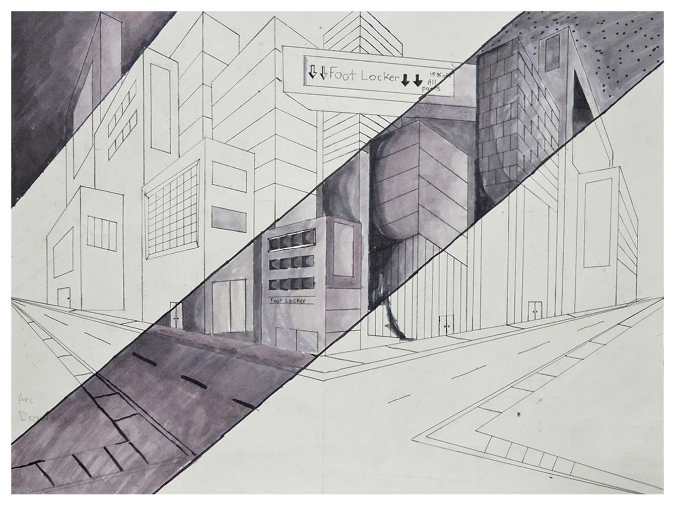 12th Grade | Architectural Drawing - Fred Lee