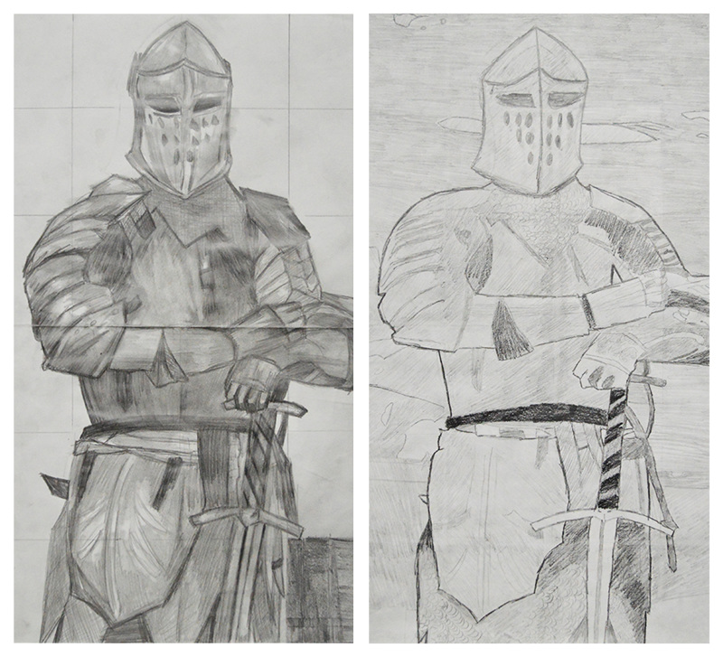 10th & 11th Grade | Drawing - Fred Lee