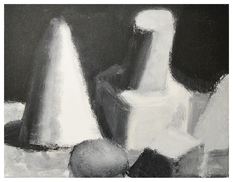 HS Art | Acrylic Painting Practice - Fred Lee