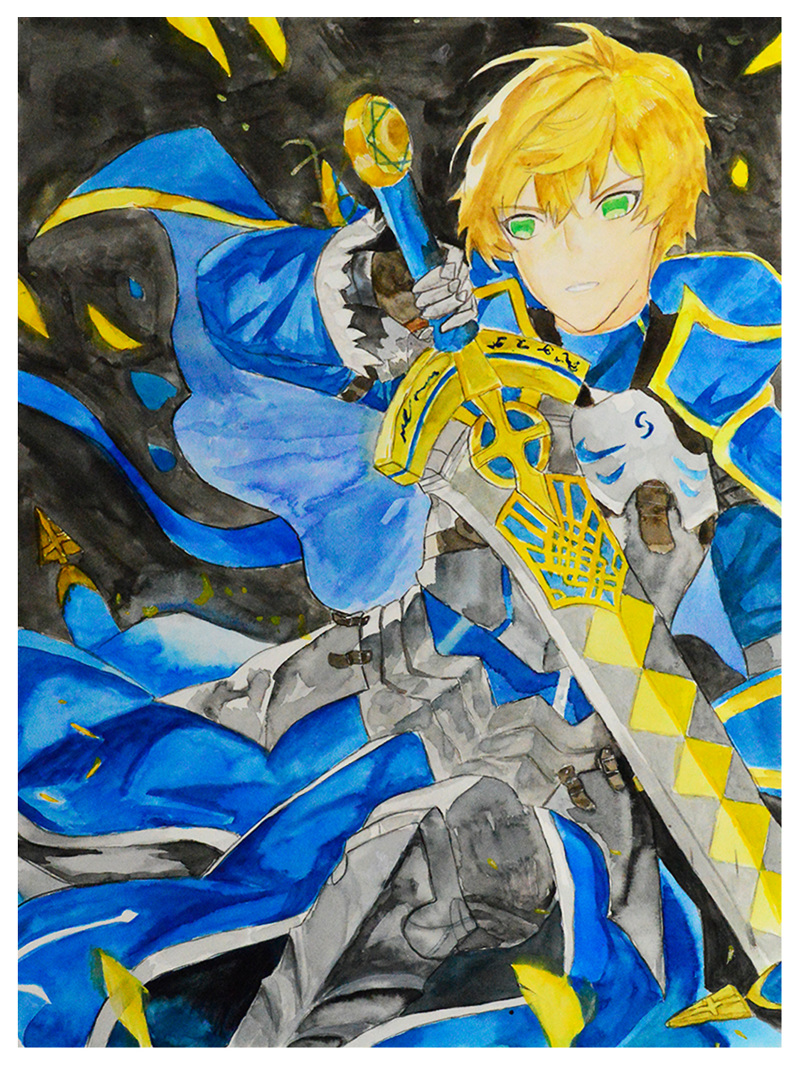 HS Art | Watercolor Painting - Fred Lee