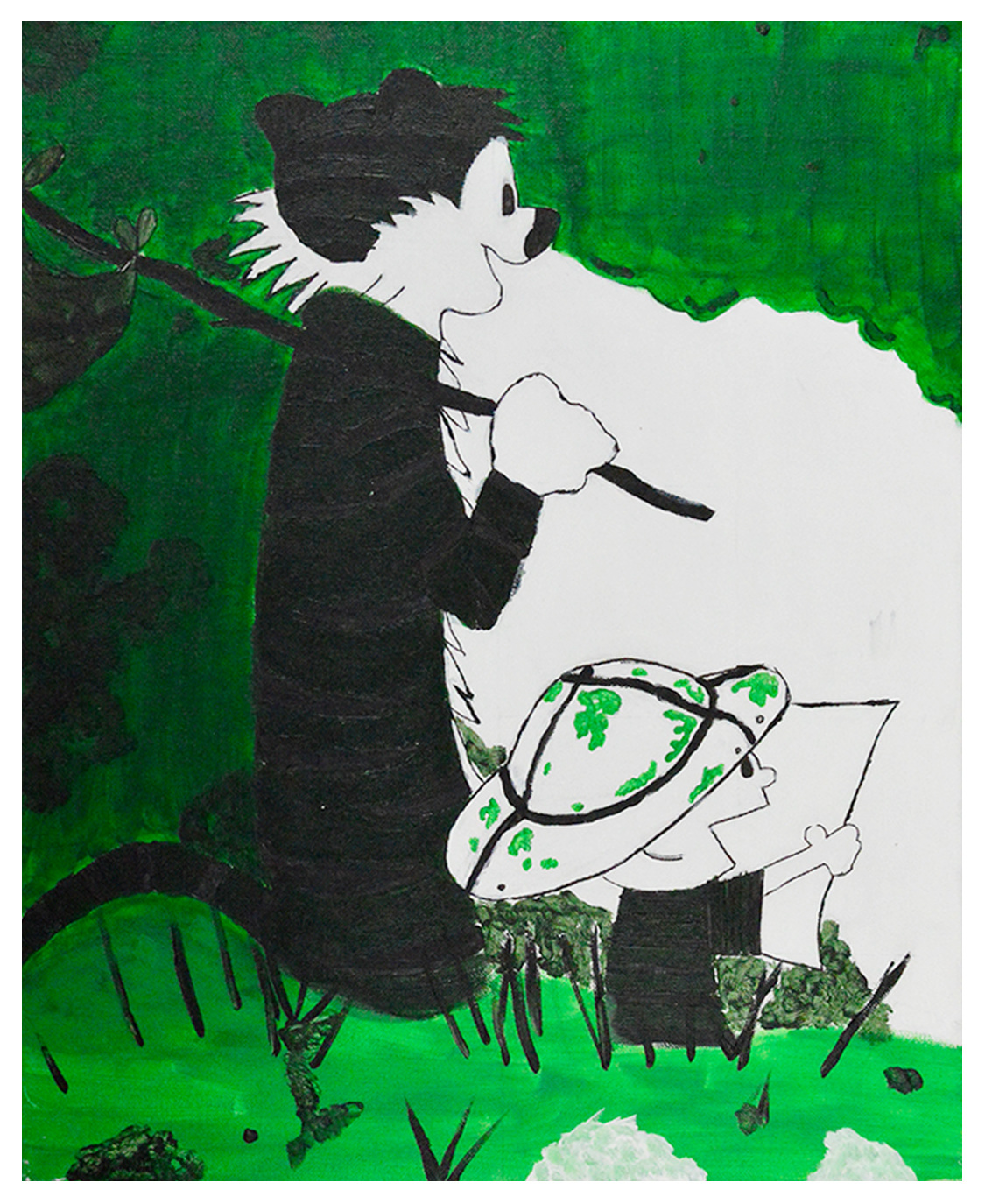 MS Art | Monochromatic Painting - Fred Lee